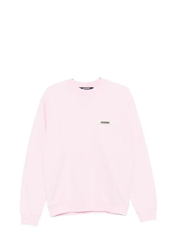 Jacquemus Le Sweatshirt Gros Grain - Pink