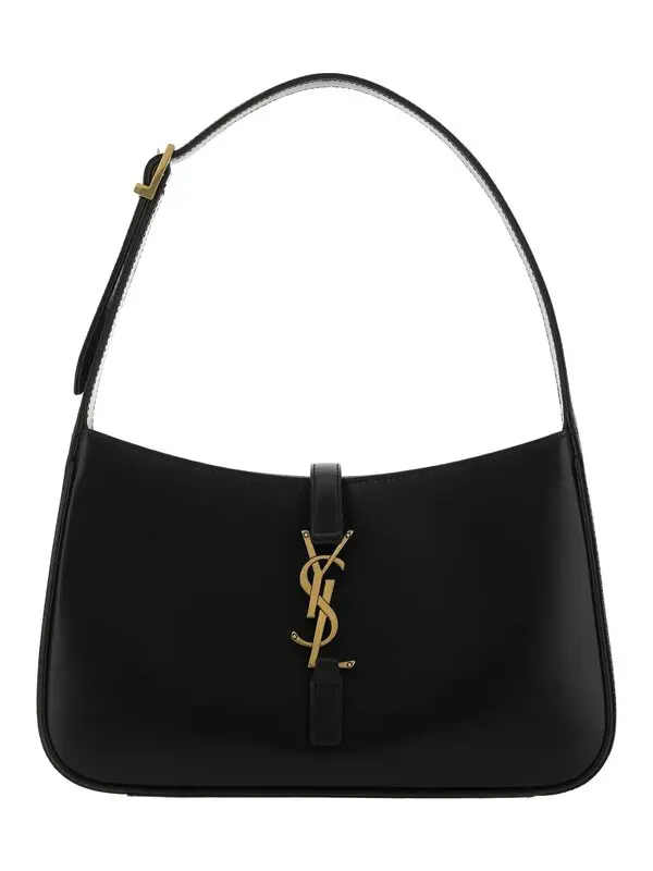 Saint Laurent 5a7 Shoulder Bag - Noir