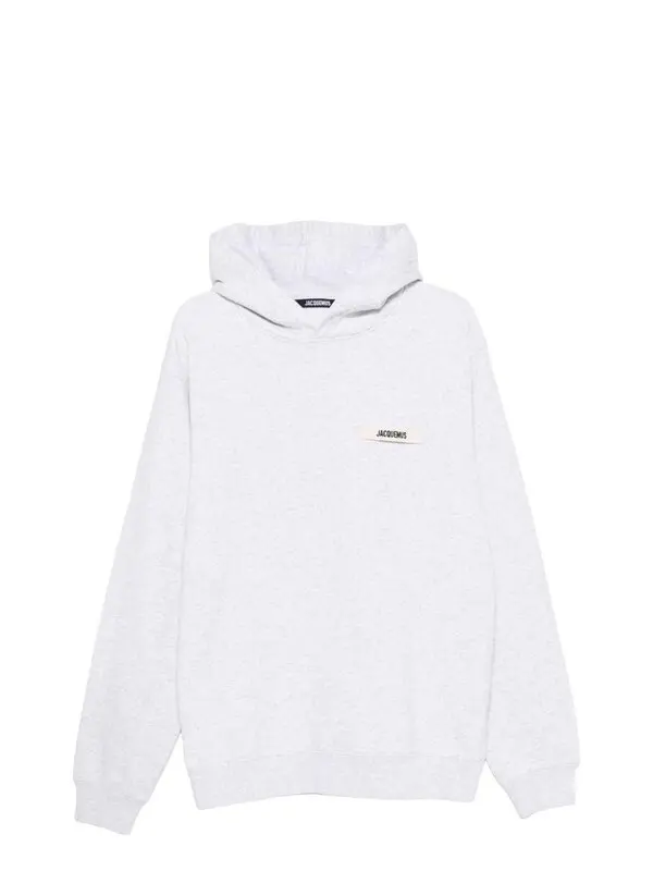 Jacquemus Le Hoodie Gros Grain - Grey