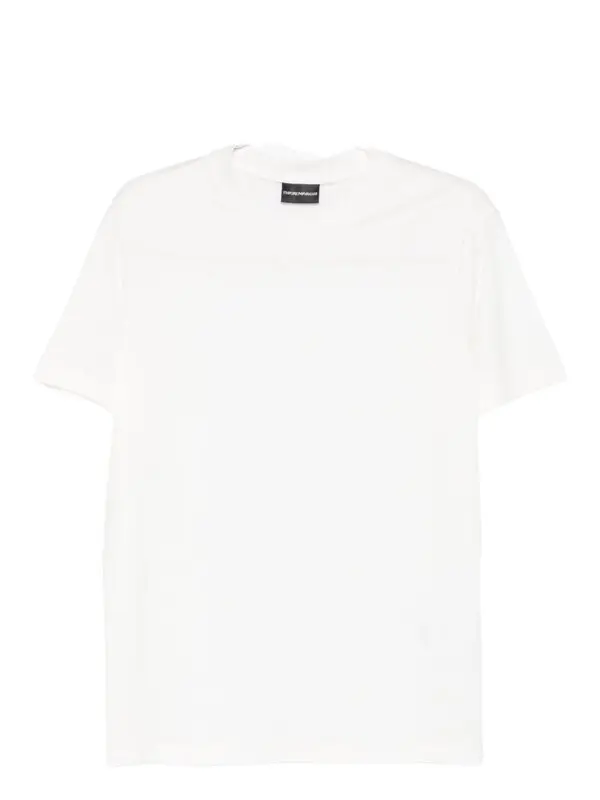 Emporio Armani Cotton T Shirt - White
