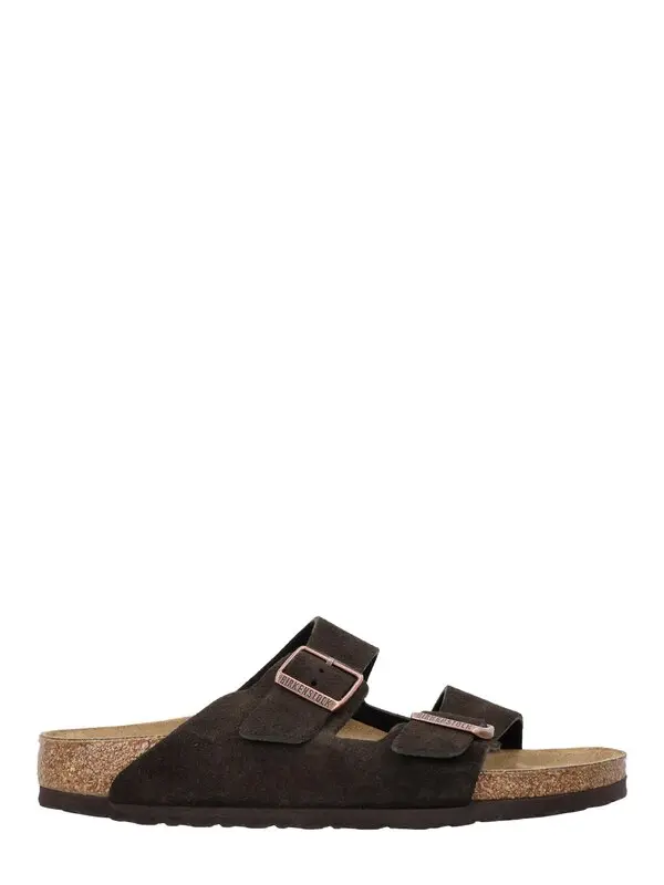BIRKENSTOCK Flat Slides - Mocha