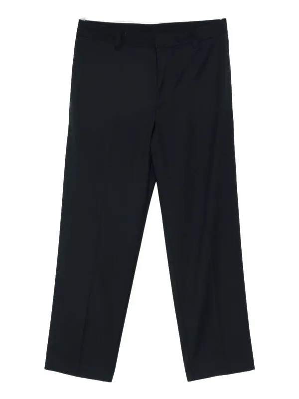 Emporio Armani Wool Trousers - Blue
