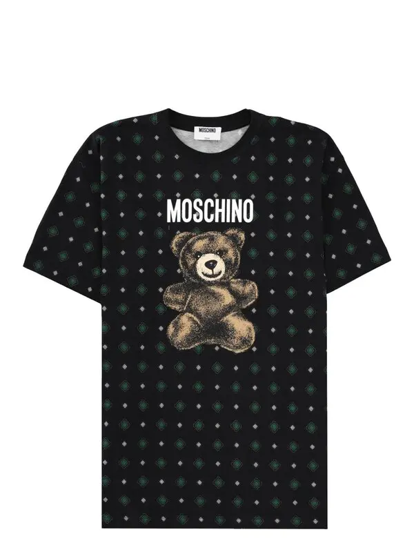 Moschino Printed T-shirt - Black