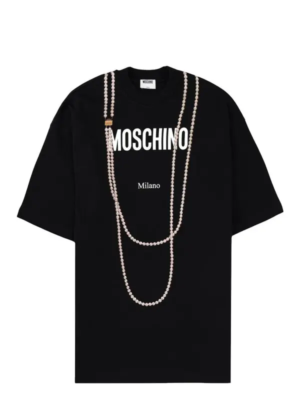 Moschino Logo T-shirt - Black