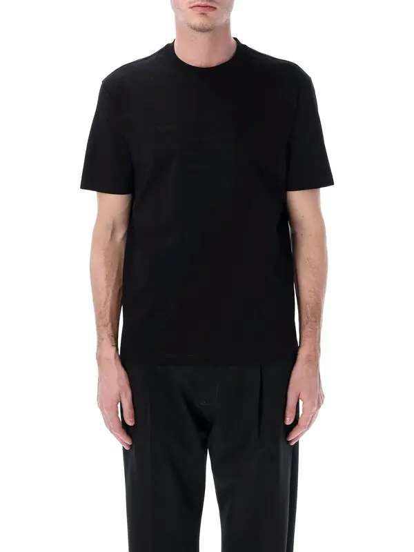 Emporio Armani T Shirts And Polos - Black
