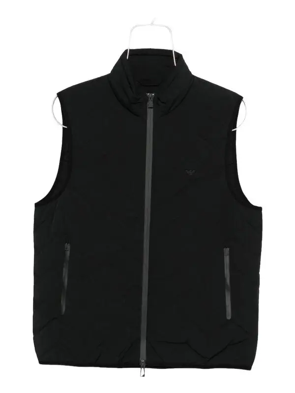 Emporio Armani Down Vest - Black