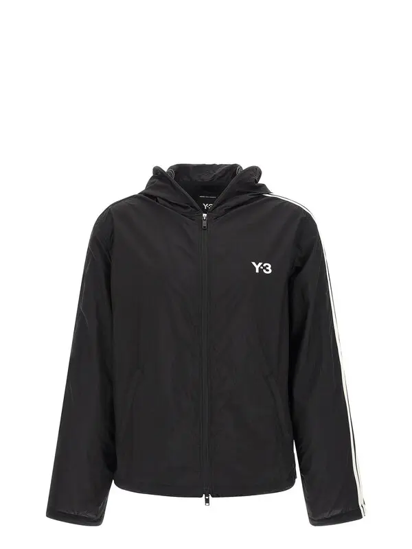 Y3 Tech Fabric Hoodie - Black