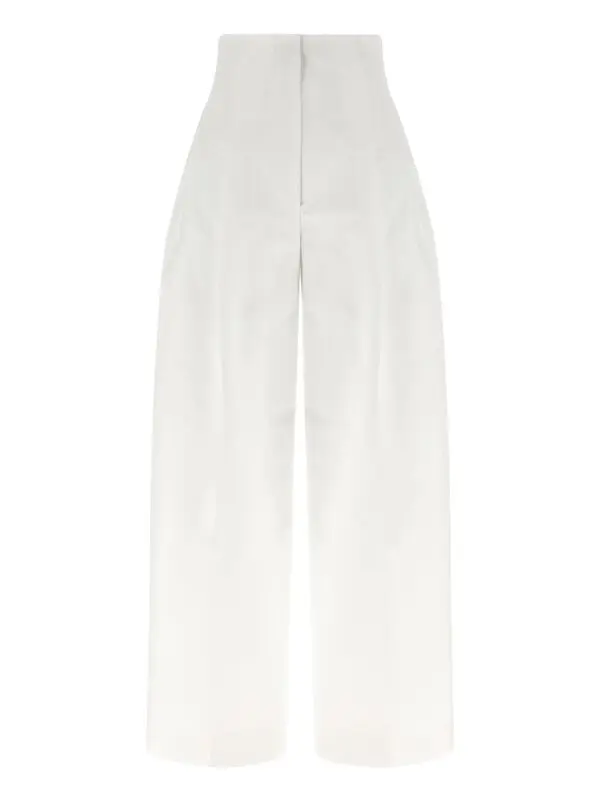 Jacquemus Le Pantalon Souro Trousers - White