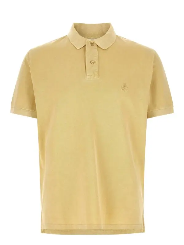MARANT Afko' Polo Shirt - Yellow