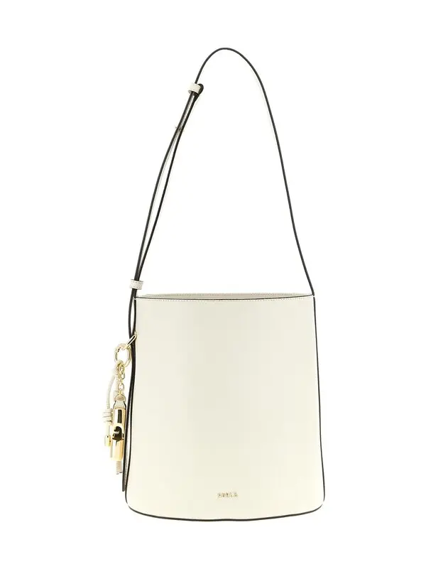 Furla Roxie Bucket Bag - White