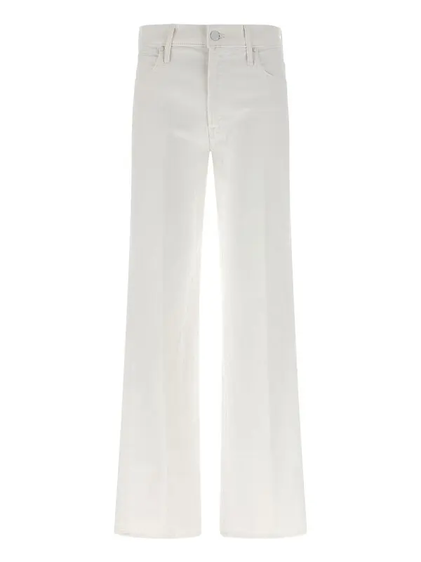 MOTHER The Kick It Jeans - White
