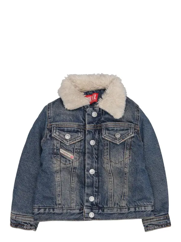 DIESEL® Coat - Denim Medio