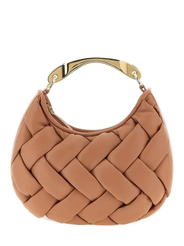 Twin-set Weaved Handbag - Pink