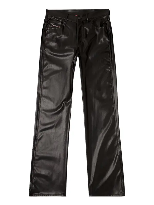 DIESEL® Coated Trousers - Black