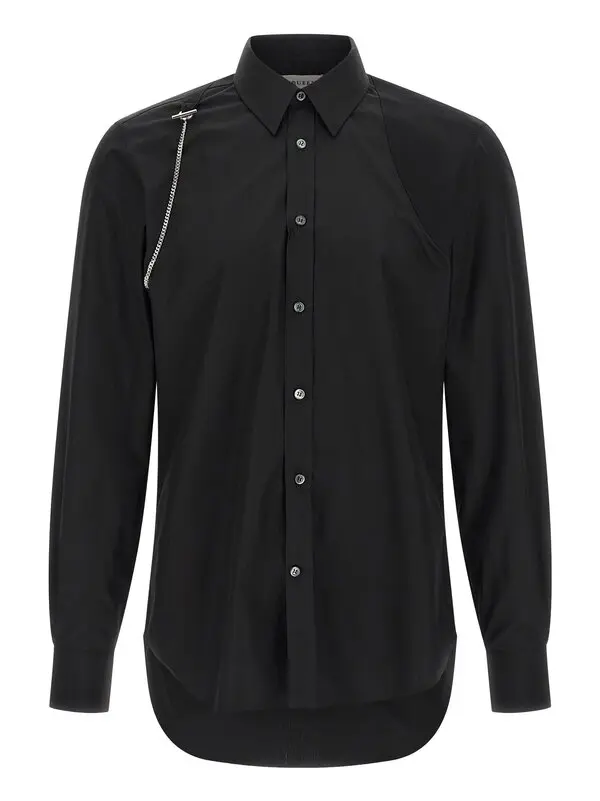 Alexander McQueen T Chain Harness' Shirt - Black