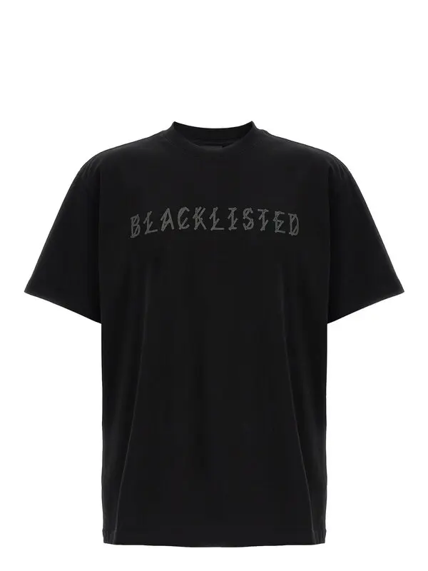 44 LABEL Blacklisted' T Shirt - Black