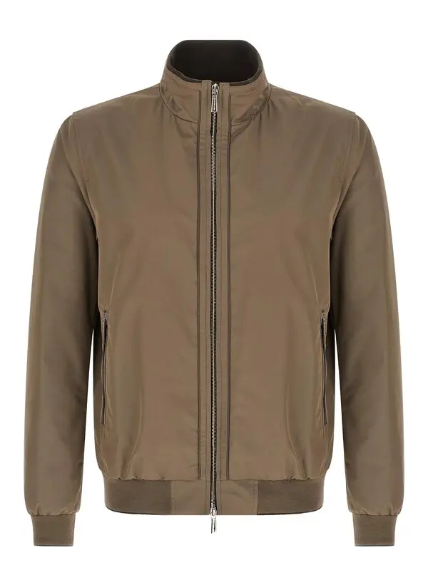 MOORER Manetti-wk' Bomber Jacket - Beige
