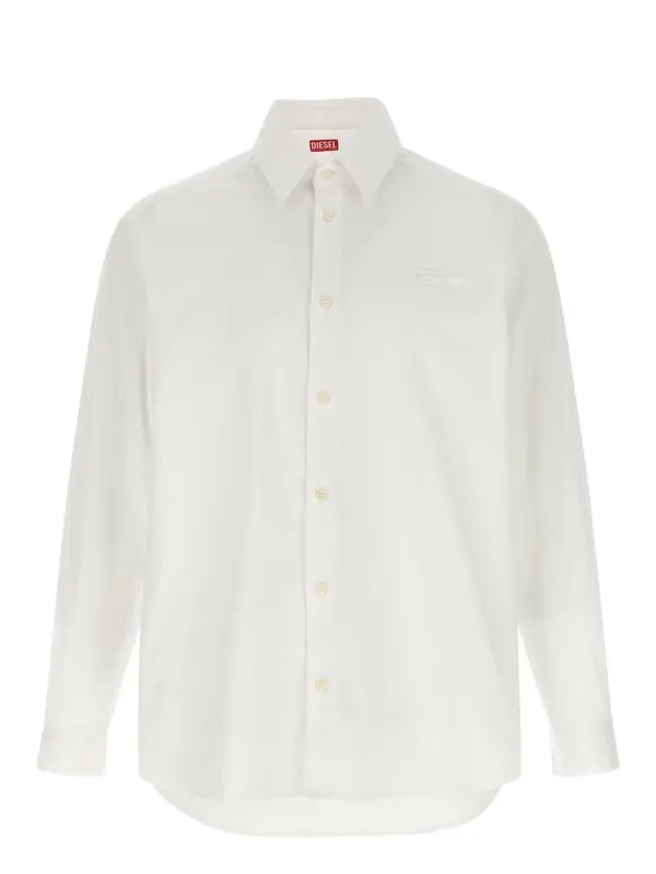 DIESEL S Simply Gsbh' Shirt - White