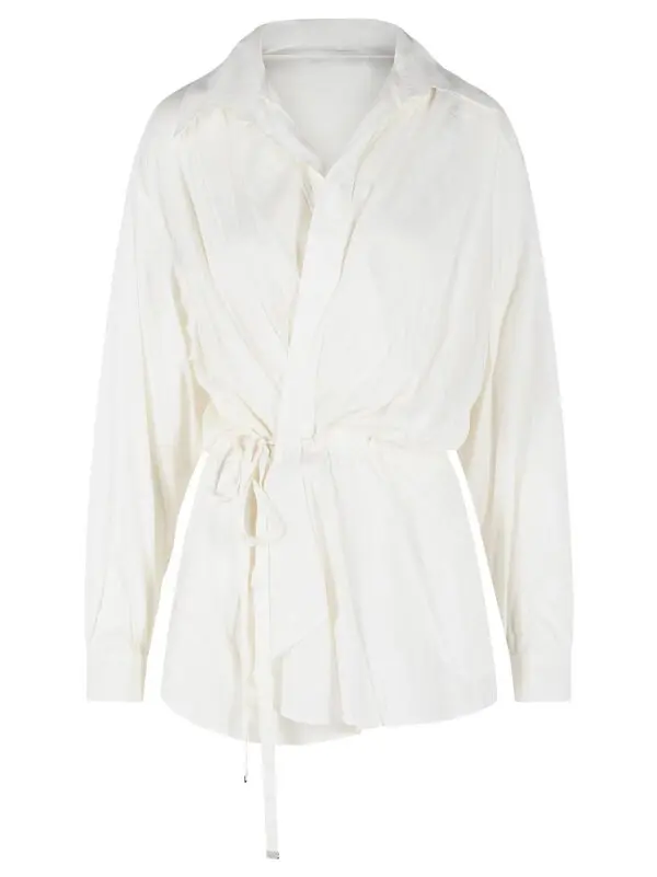 Isabel Marant Keren Modal-blend Dress - White