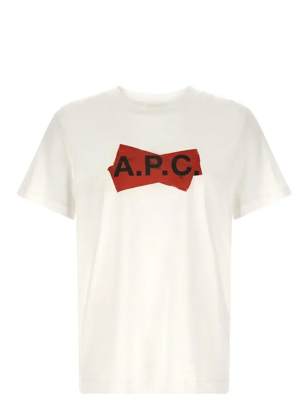 A.p.c. Scotch Rouge' T Shirt - Red