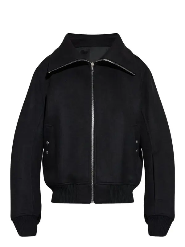 Rick Owens Blixa Dracucollar Jacket - Black