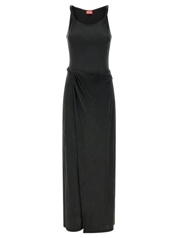 DIESEL D-estiga-s1 Long Dress - Black