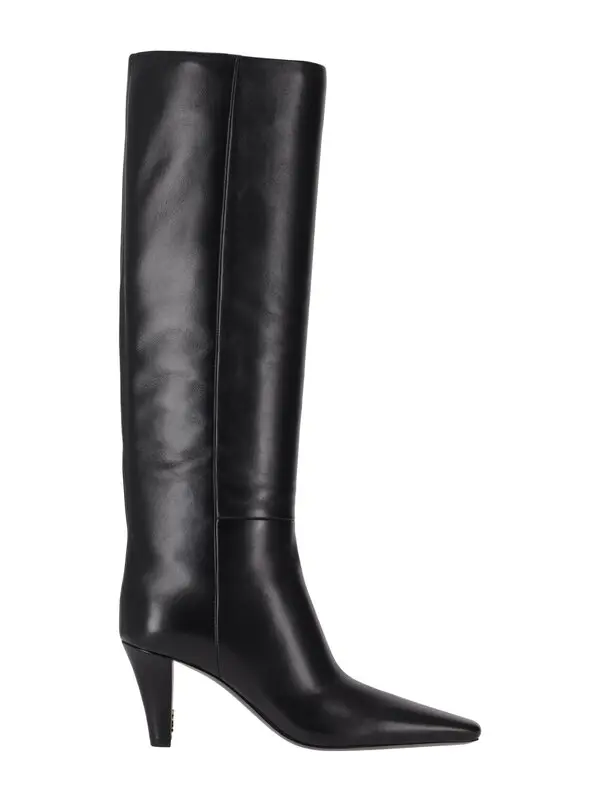 Saint Laurent Jill 75 Boots - Noir