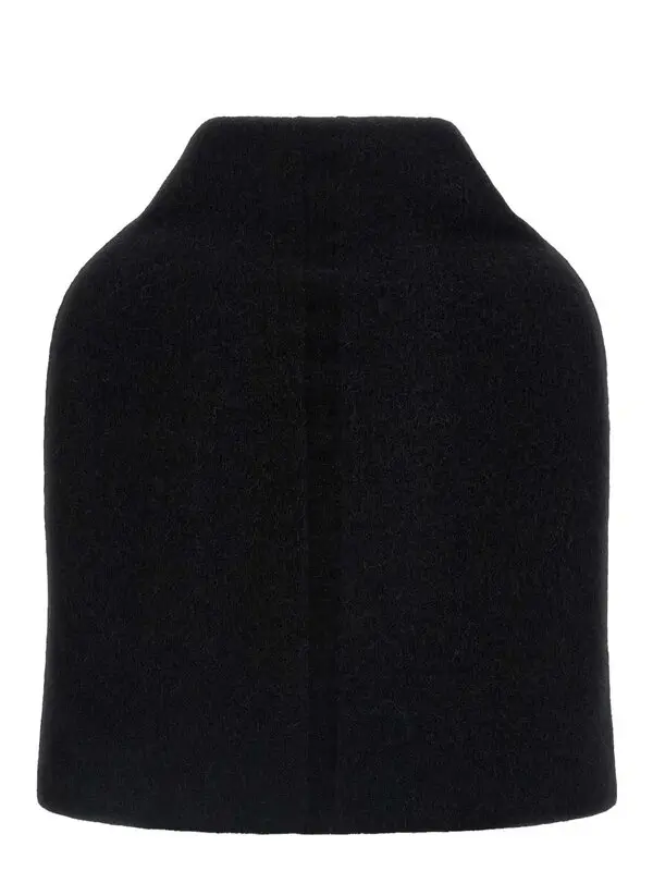 Rick Owens Cowl Neck Piece - Black