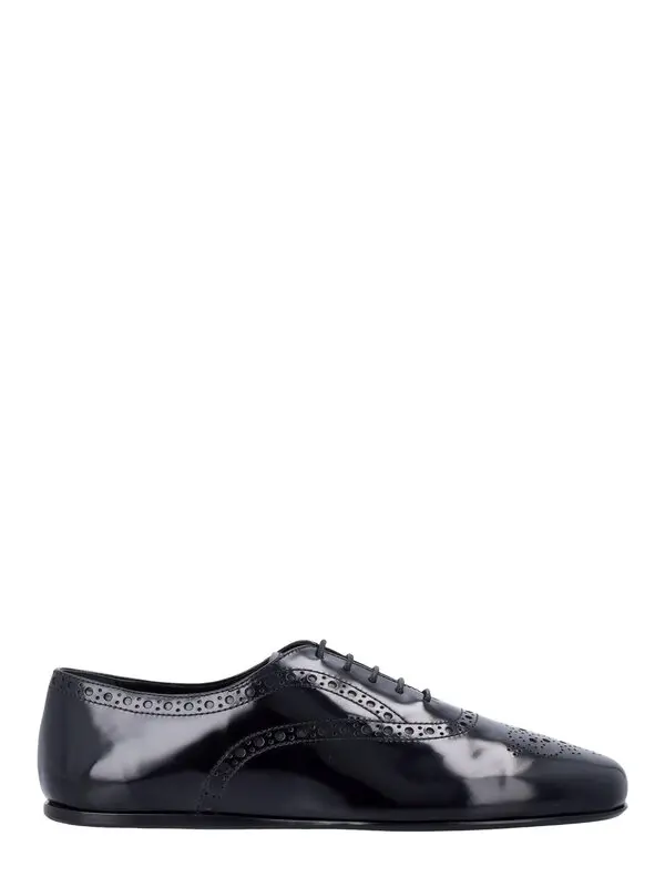 Church's Rebecca Leather Derby Shoes - Black