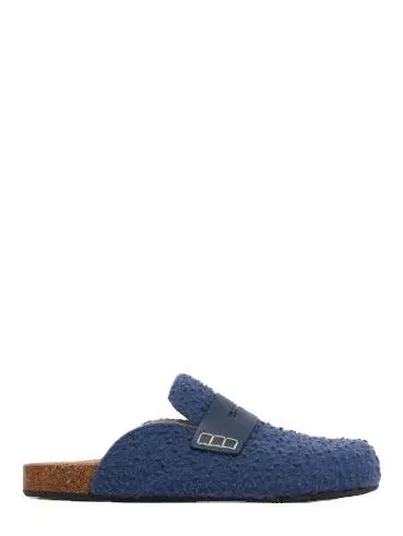 JW Anderson Felt Loafer - Denim Blue