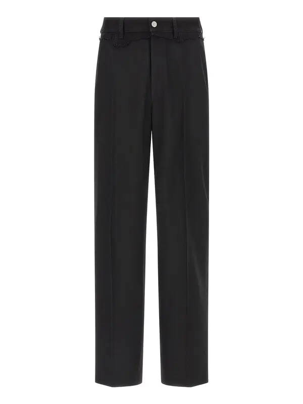 MAISON MARGIELA Denim Insert Trousers - Black