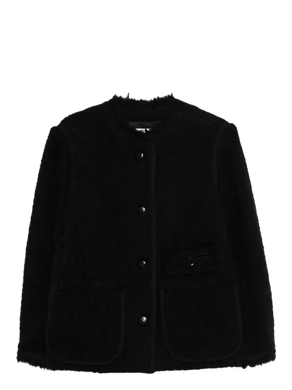 Isabel Marant Maylin Wool Blend Jacket - Black