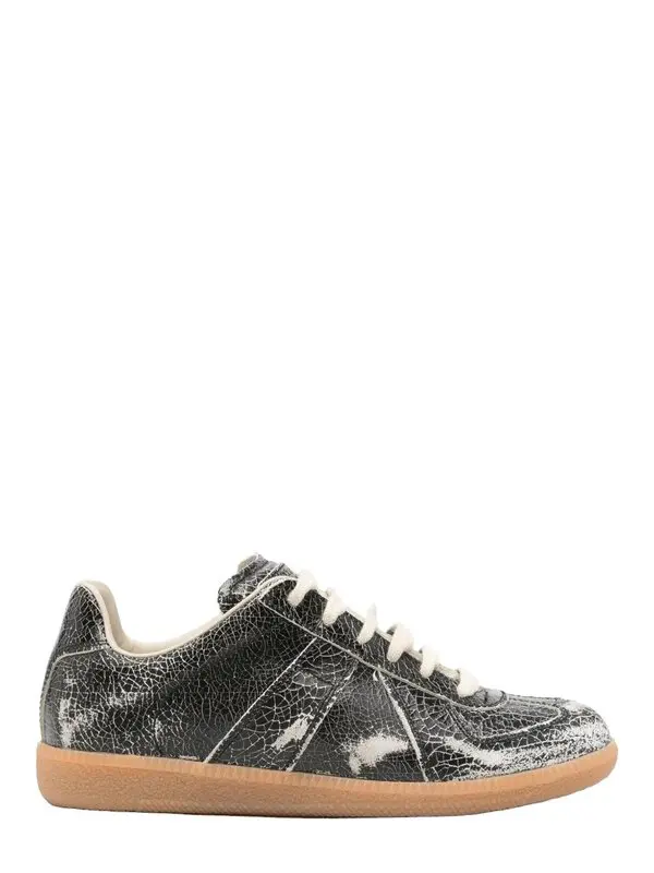 MAISON MARGIELA Low Top Sneakers - Black/white
