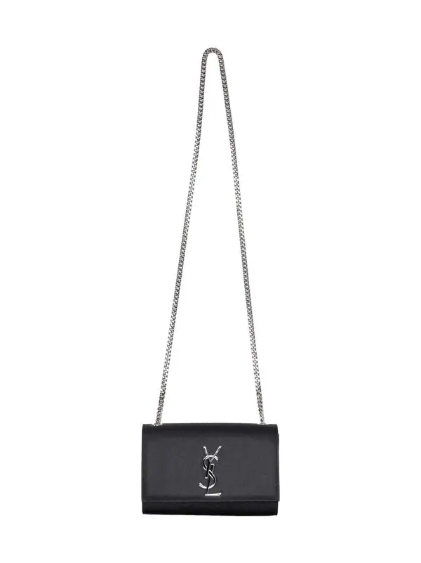 Saint Laurent Kate Chain Wallet - Noir