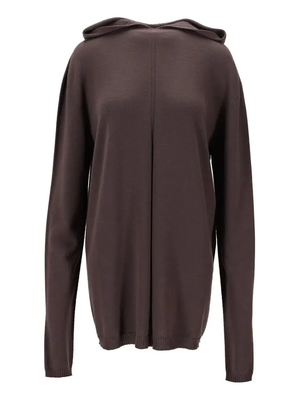 Rick Owens Oversized Hoodie - Darkdust