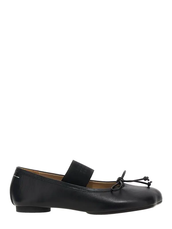 MAISON MARGIELA Anatomic Leather Ballet Flats - Black