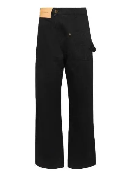 JW Anderson Twisted Workwear Jeans - Black