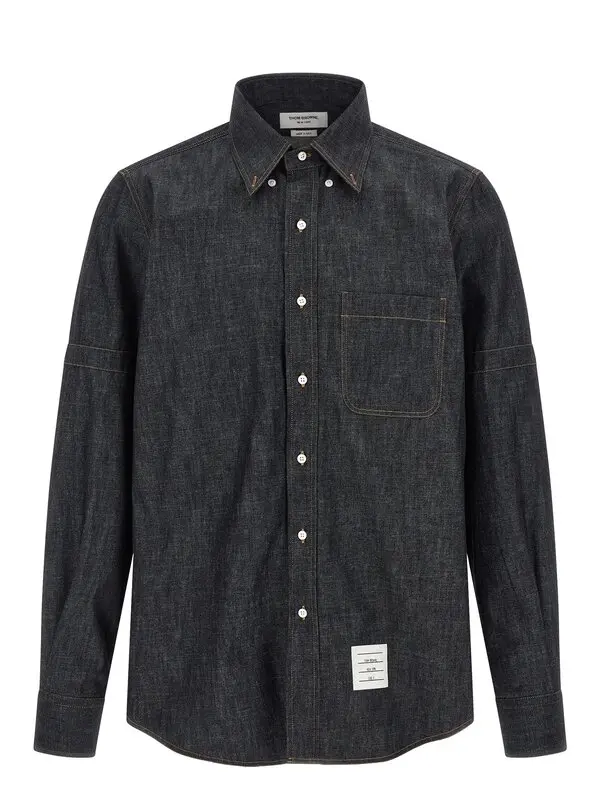 Thom Browne Denim Shirt - Blue