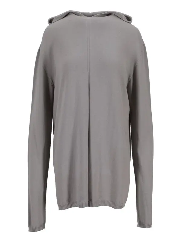 Rick Owens Oversized Hoodie - Pearl