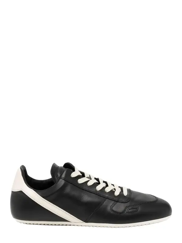 Rick Owens Low Top Sneakers - Black/milk/milk