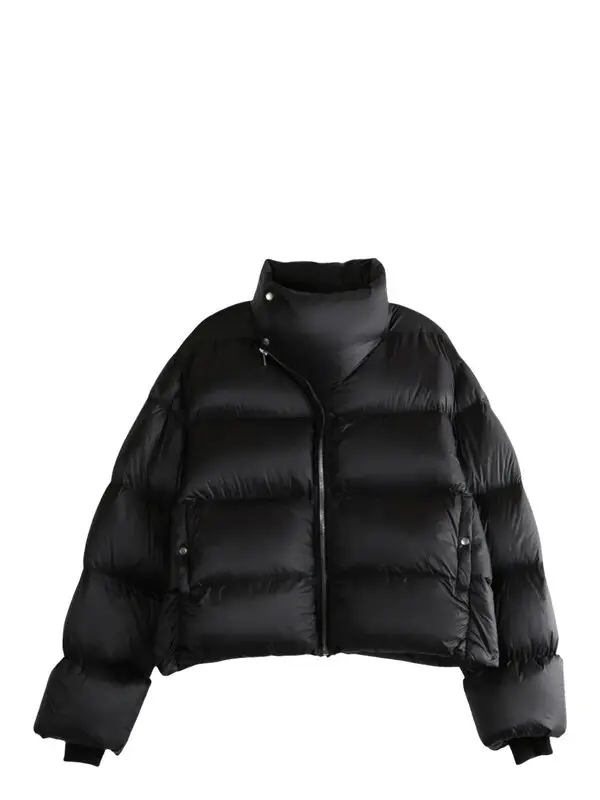 Rick Owens Quilted Turtle Jacket - Black