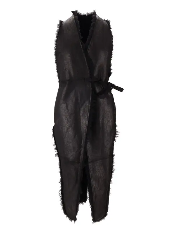 Rick Owens Sl Cyclops Coat - Black