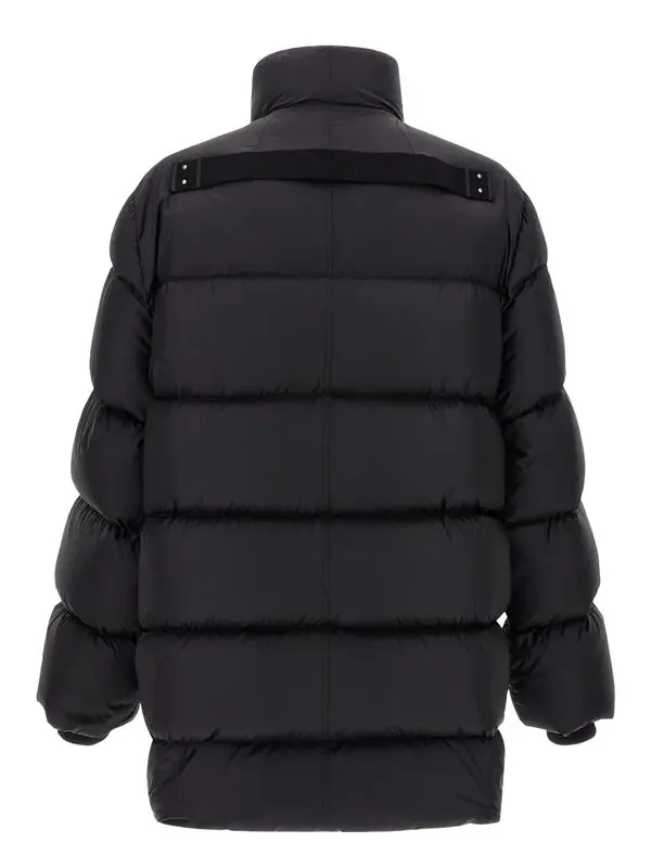Rick Owens Turtle Padded Coat - Black