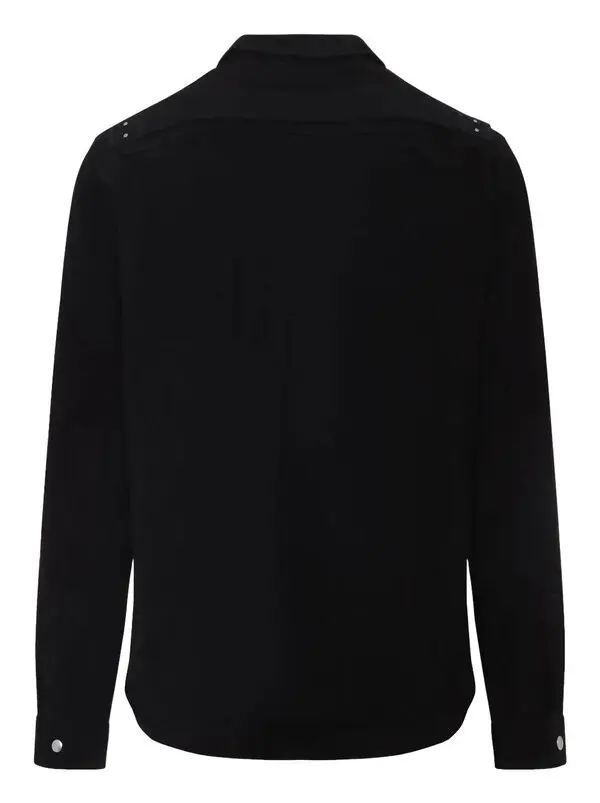 Rick Owens Outer Shirt - Black