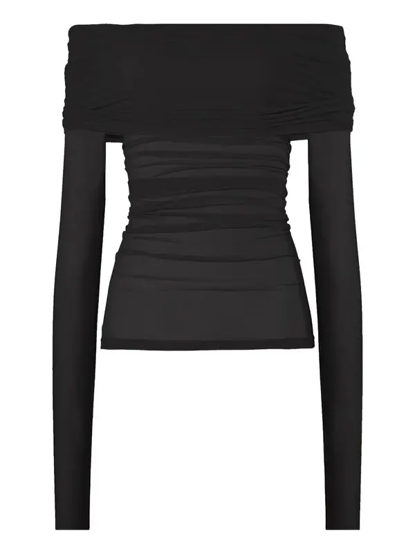 Wolford Off-shoulder Top - Black