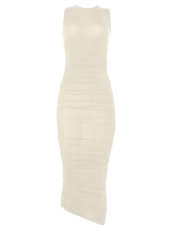 Wolford Sheer Drape Dress - White