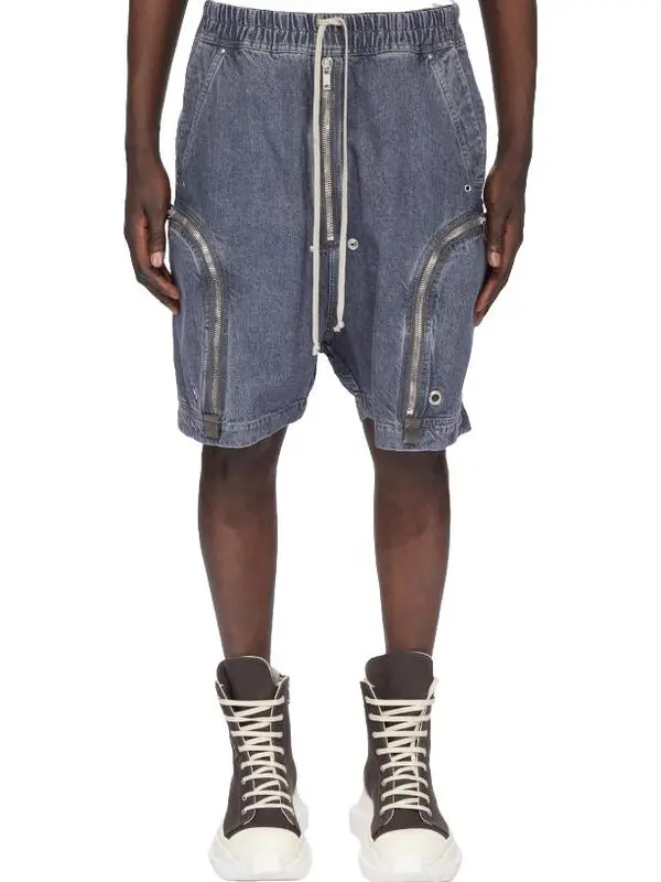 Rick Owens Bauhaus Shorts - Washed Grey