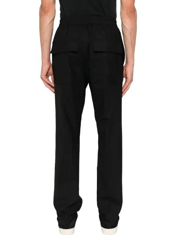 Rick Owens Slim Long Trousers - Black