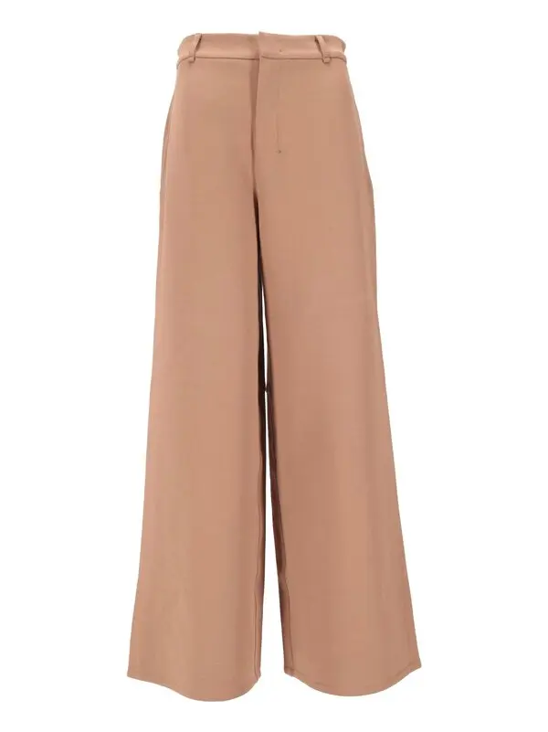 Max Mara Pantalone In Jersey - Cammello