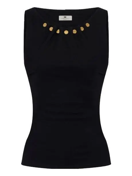 Elisabetta Franchi Tank - Nero